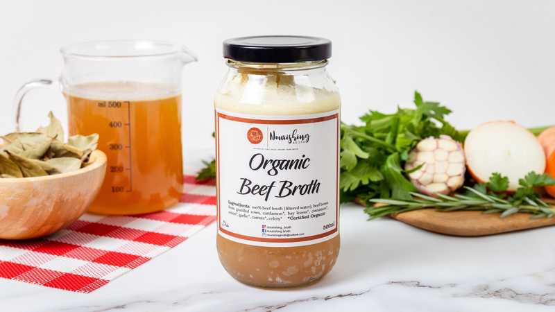 Nourishing Broth Organic Beef Broth (500mL) – The Butcher Boys AU