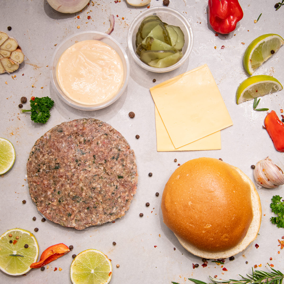 Kafta Burger Kit – The Butcher Boys AU